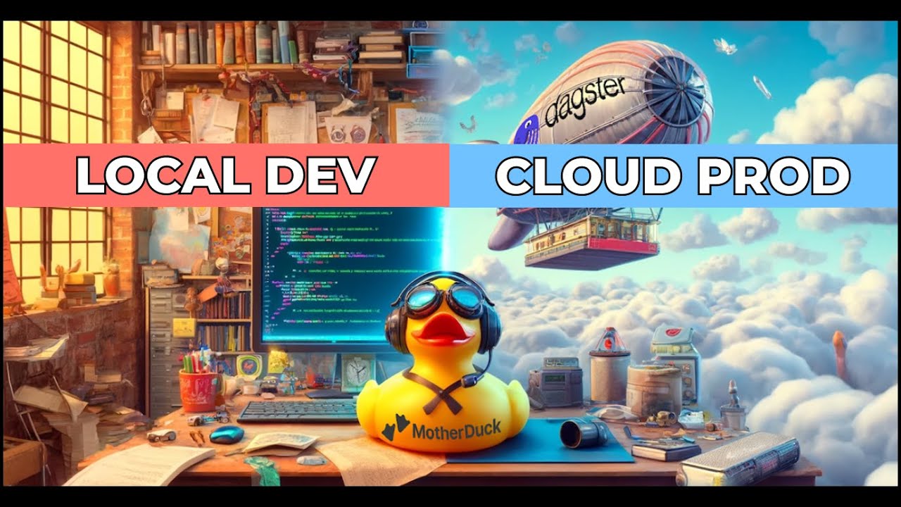 Local Dev, Cloud Prod with Dagster and MotherDuck - YouTube