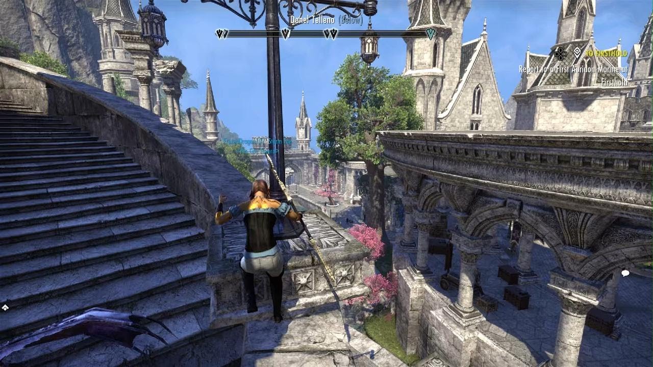 ESO Alinor Crafting Station Roof - YouTube