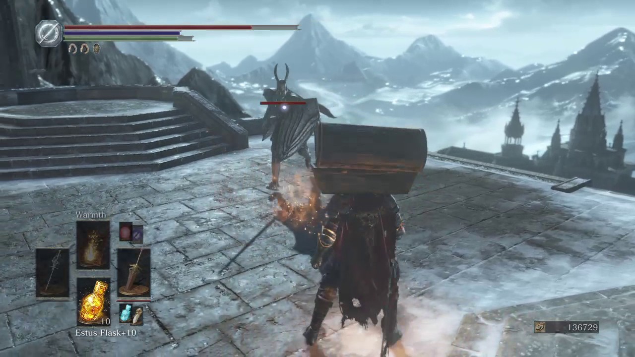 DARK SOULS™ III Idiot Silver knight - YouTube