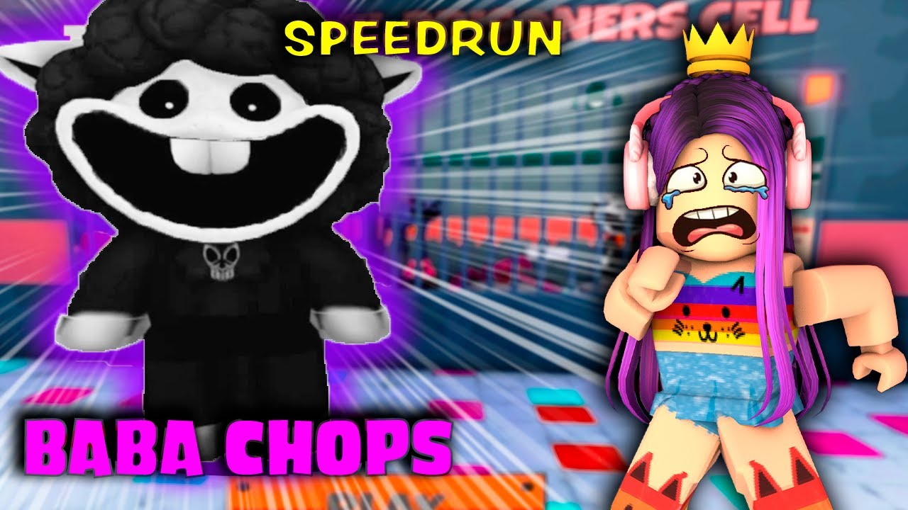 BABA CHOPS BARRY'S PRISON RUN OBBY - ESCAPE PRISÃO BARRY Roblox - YouTube