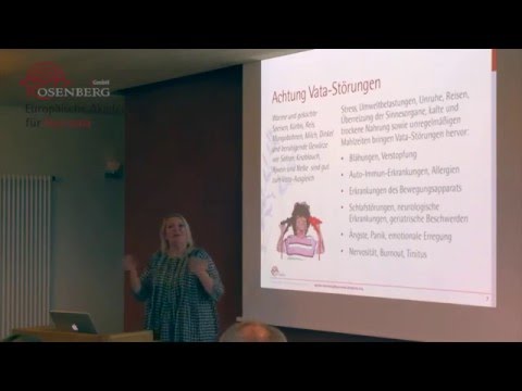 Kerstin Rosenberg - Ayurveda Psychologie (Teil 1 von 2) - YouTube