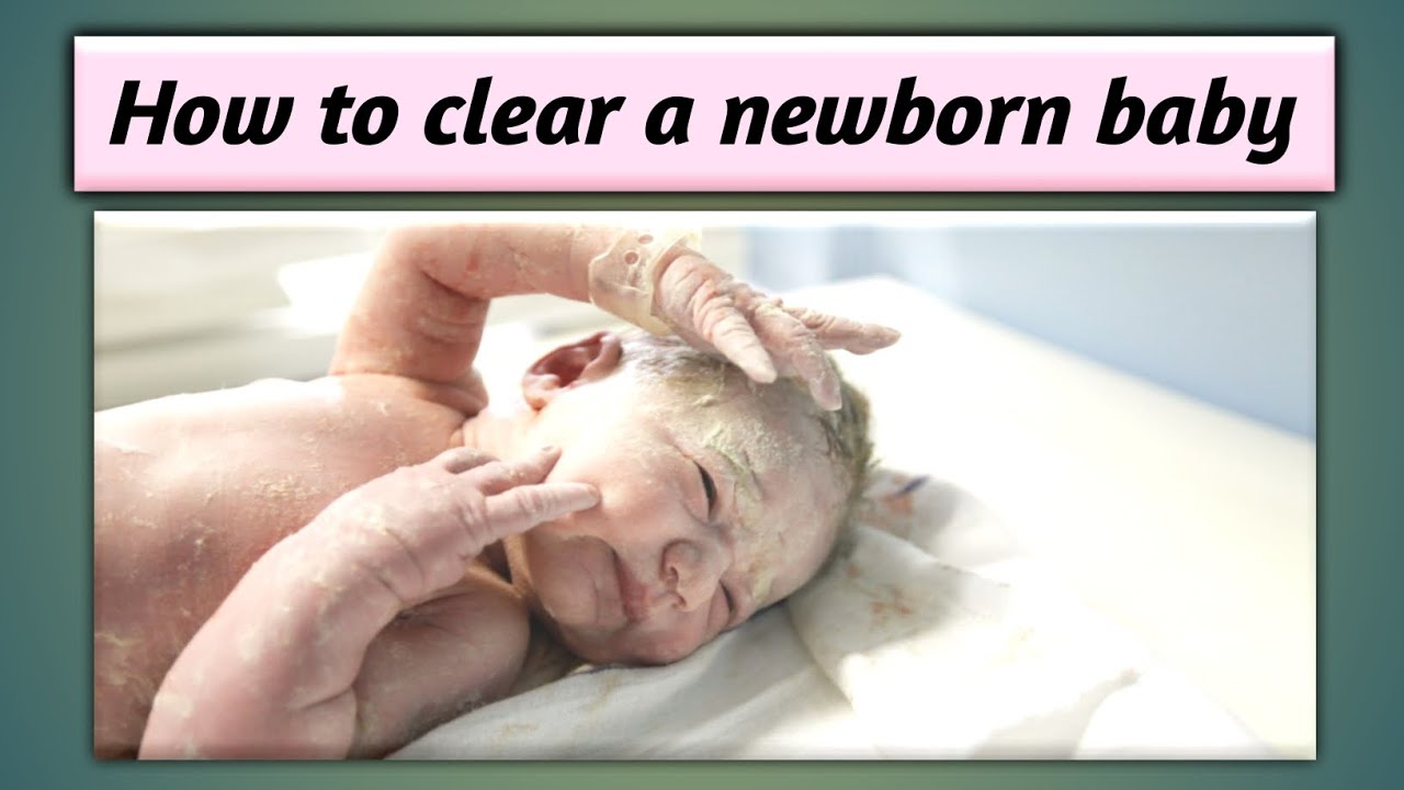 How to clean a newborn baby | Newborn baby ko kaise saaf kary - YouTube