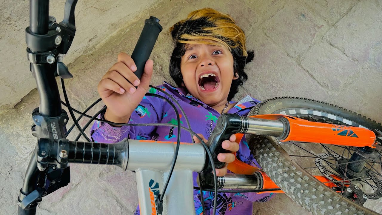 Anas bhai ny Ali ki cycle phank di 😳 || sari cycle 🚲 tot gai 😭 - YouTube