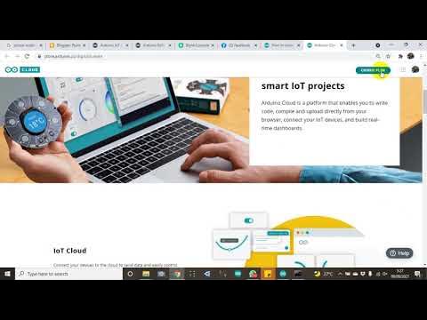 cara upload esp8266 (nodemcu) dengan arduino iot cloud - YouTube
