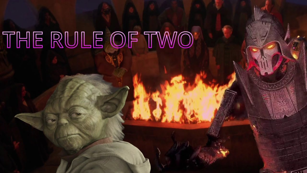 How Yoda Knew about the Rule of Two in the Phantom Menace - YouTube