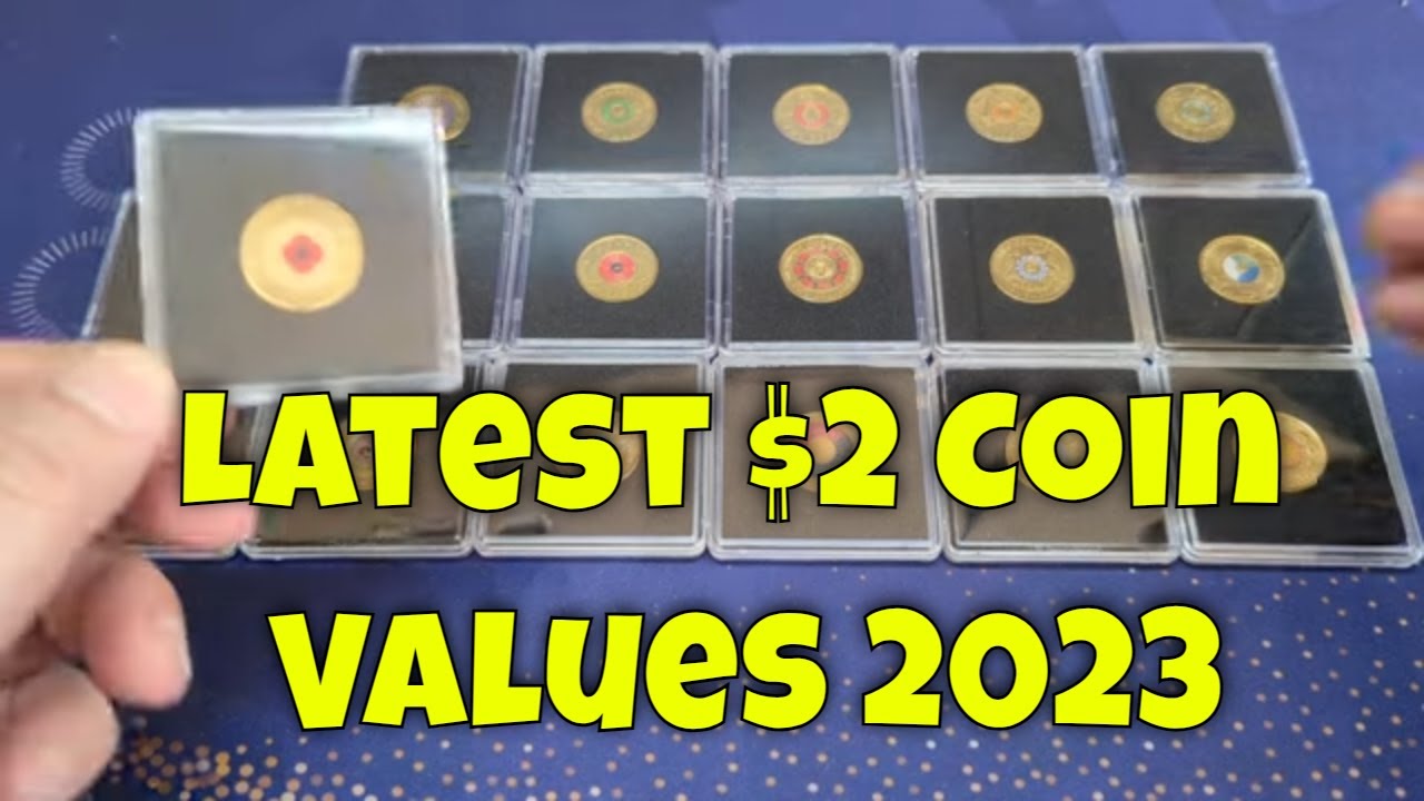 Whats it Worth? 2023 Update $2 Coin Values and Mintages - YouTube