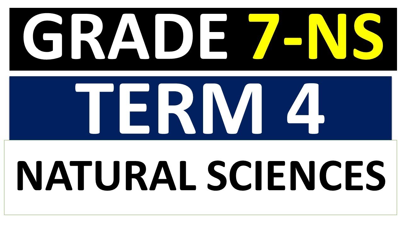 NS GRADE 7 NATURAL SCIENCES GRADE 7 TERM 4 MEMO PREP THUNDEREDUC ,GRADE ...