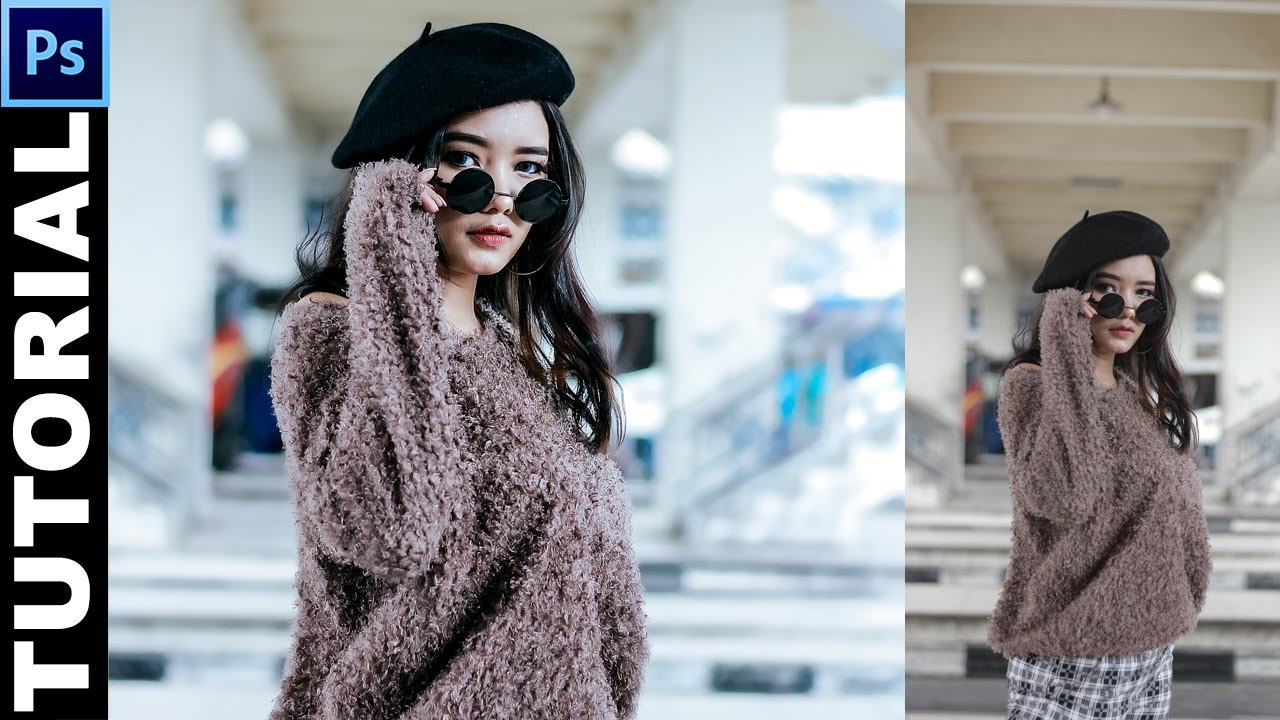 TUTORIAL PHOTOSHOP - Cara Edit Foto Model Natural Dengan White Tone ...