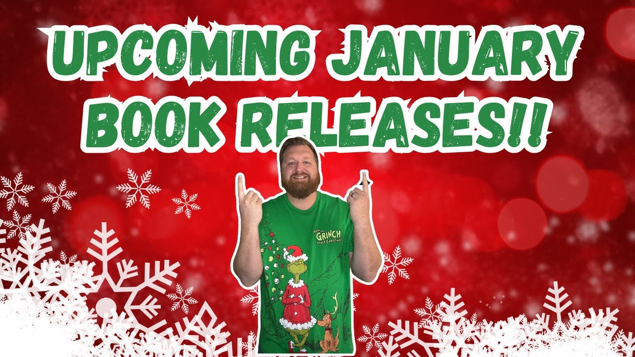 Upcoming January Book Releases | Incredible Month of Books - YouTube