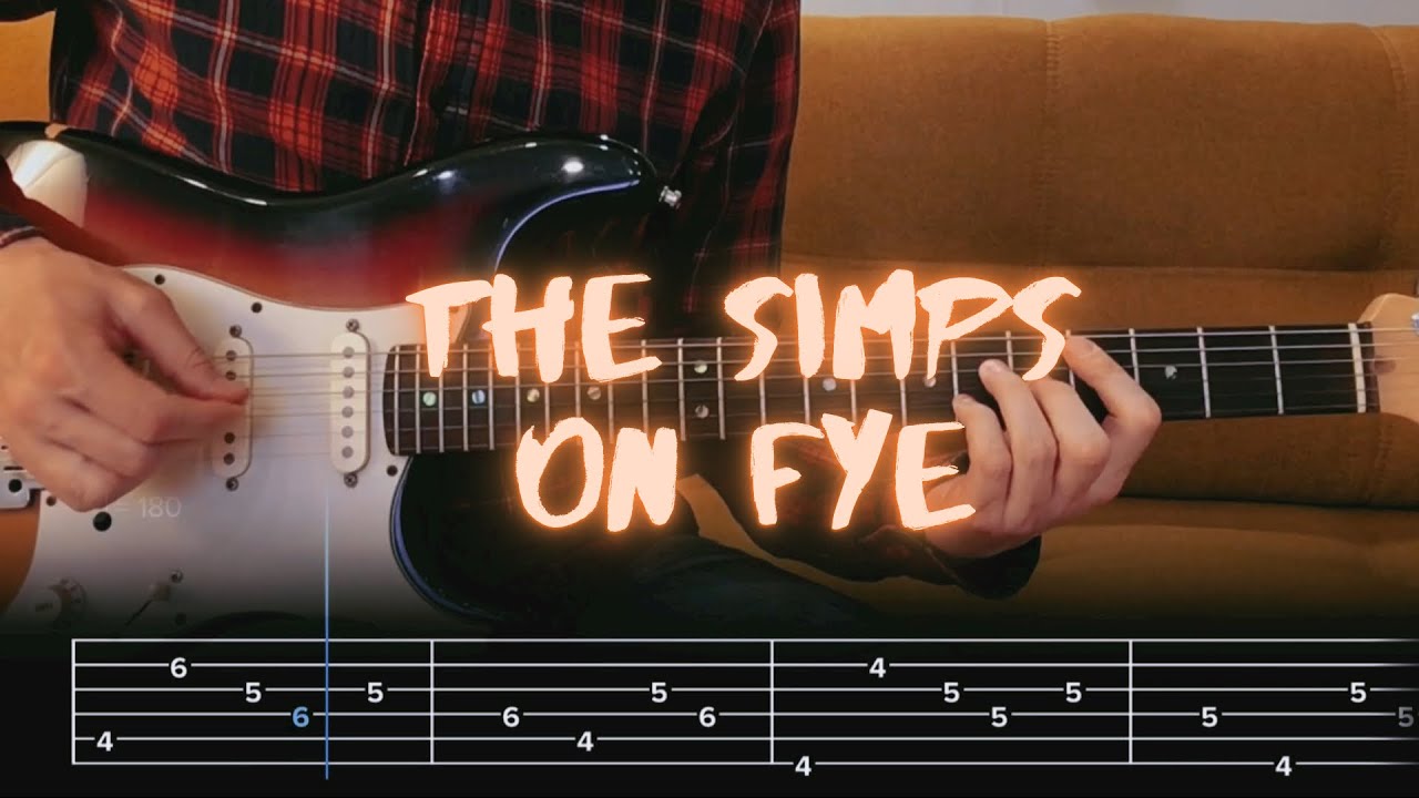 On Fye The Simps Cover / Guitar Tab / Lesson / Tutorial - YouTube