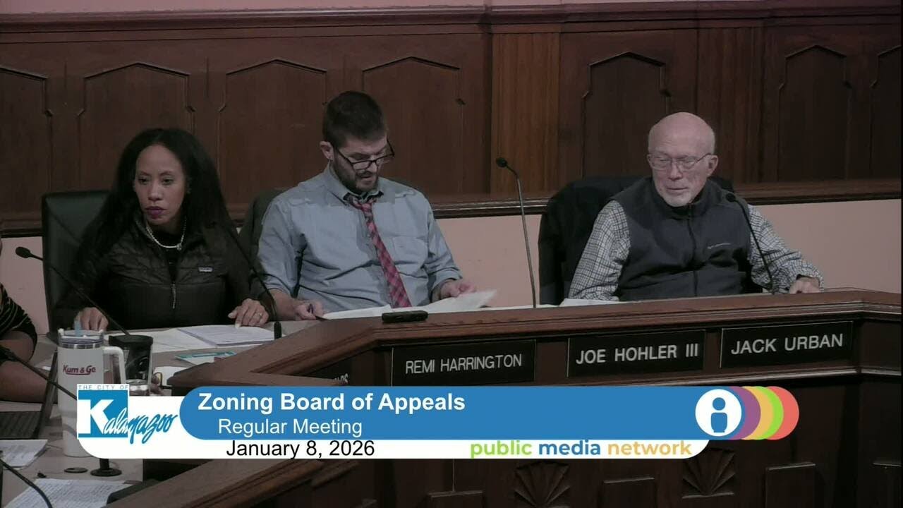 City of Kalamazoo – Zoning Board of Appeals – January 8, 2026 Zoning ...