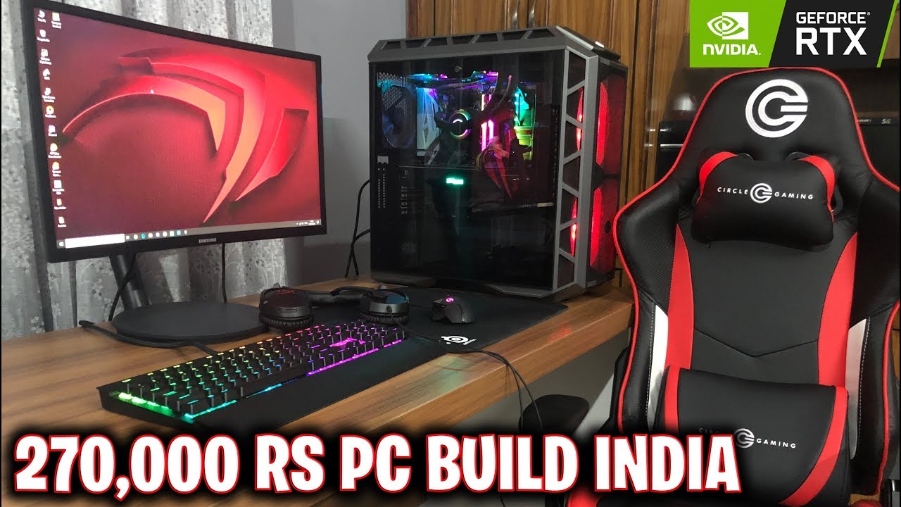 270,000 Rs 4k Gaming PC Build India 2018 I RTX 2080 I i7 8086K I Asus ...