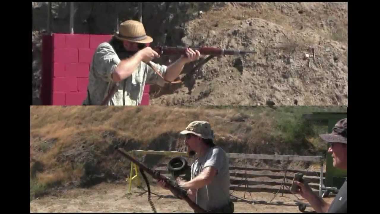 2-Gun Action Match: England Versus Germany - YouTube