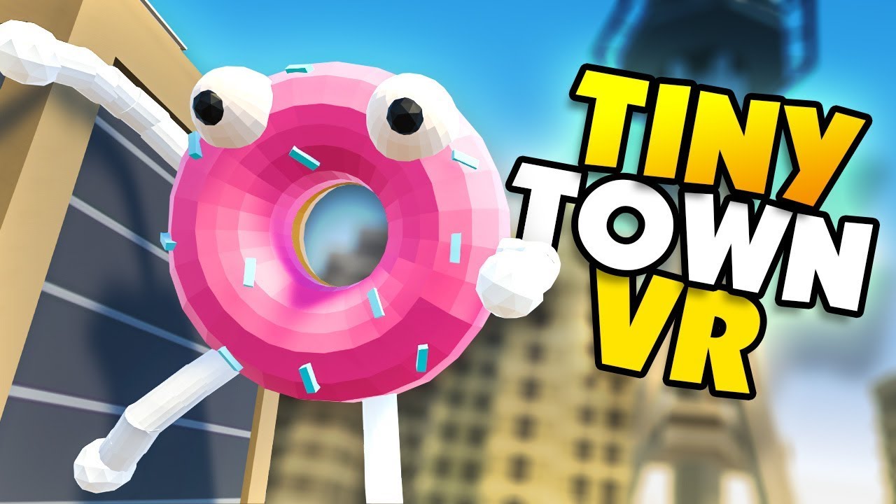 CAN A DONUT EAT A HOTDOG? - Tiny Town VR Gameplay Part 70 - YouTube