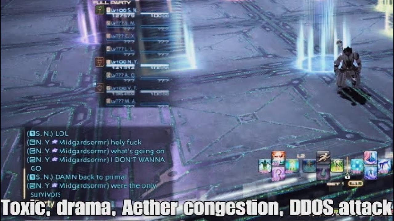 FFXIV: Savage Drama +DDOS ATTACK!!! - YouTube