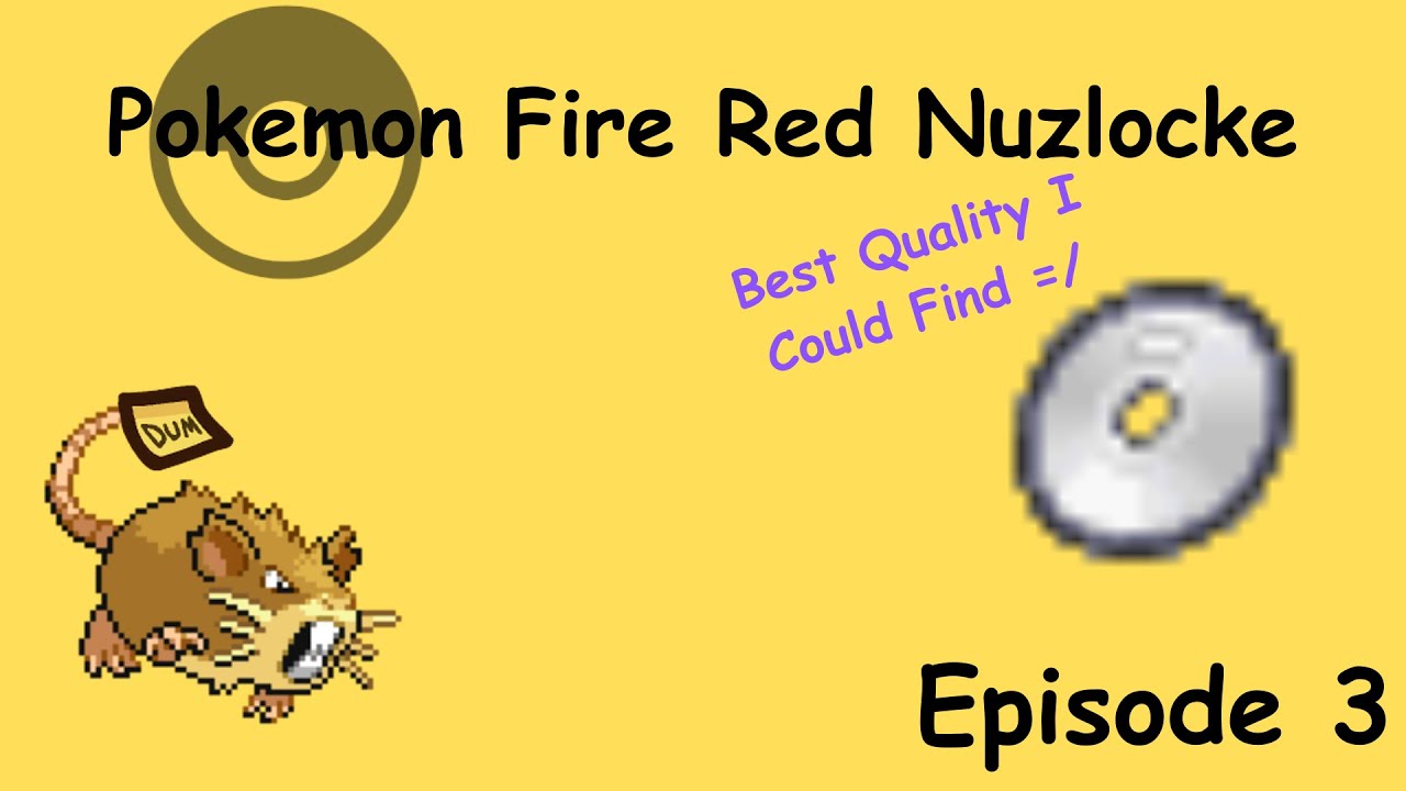 HYPER FANG!!!!! | Pokemon Fire Red Nuzlocke Episode 3 - YouTube