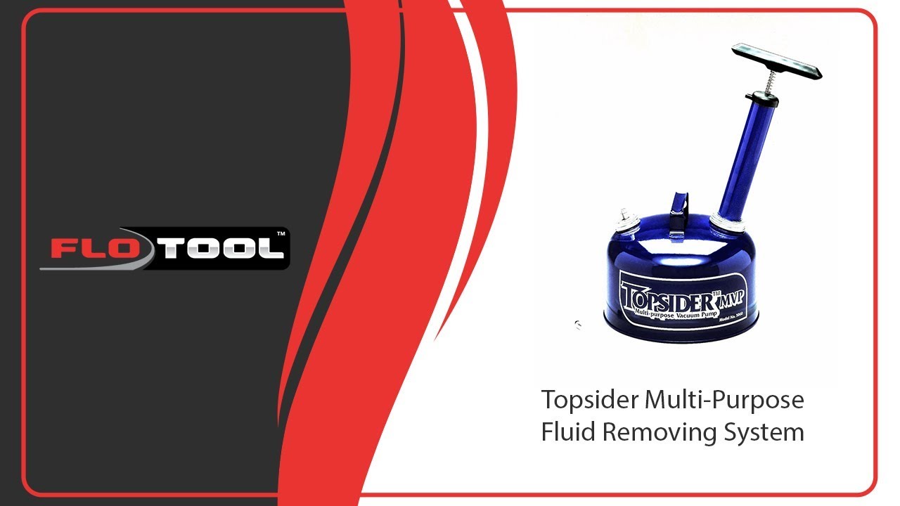 Topsider Multi-Purpose Fluid Removing System - YouTube