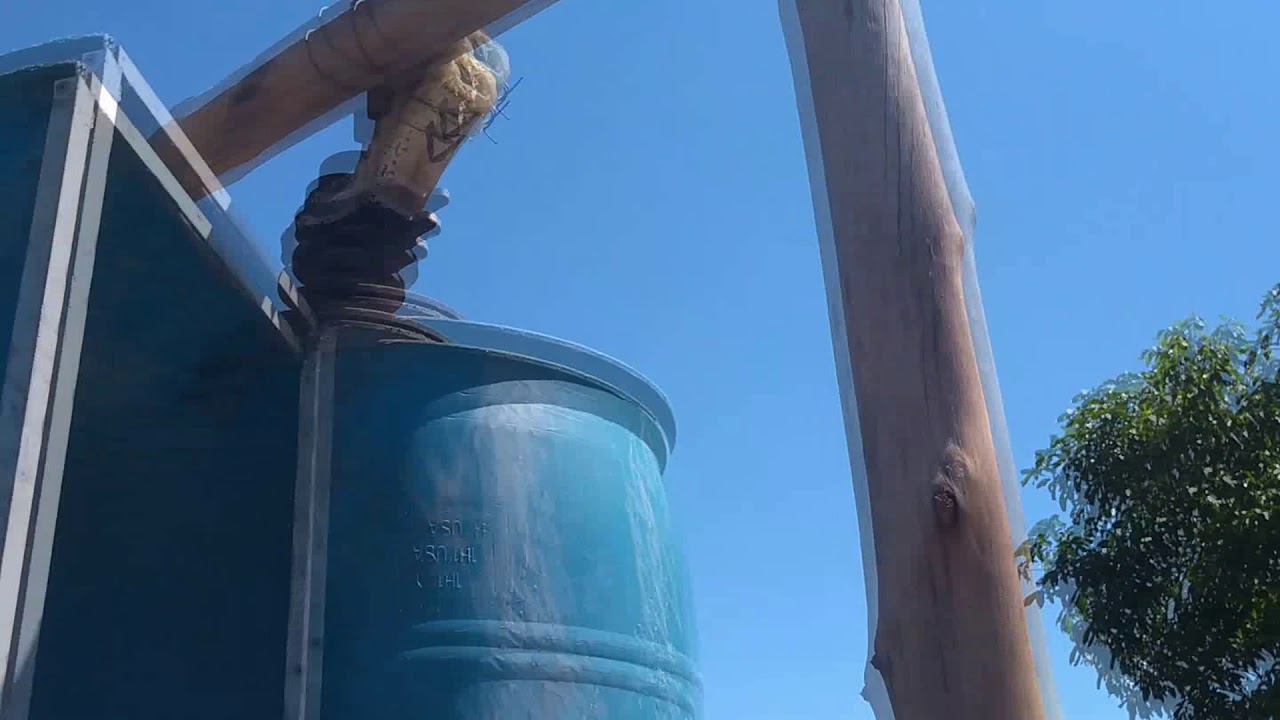 Rotor Savonius [Testes] - YouTube