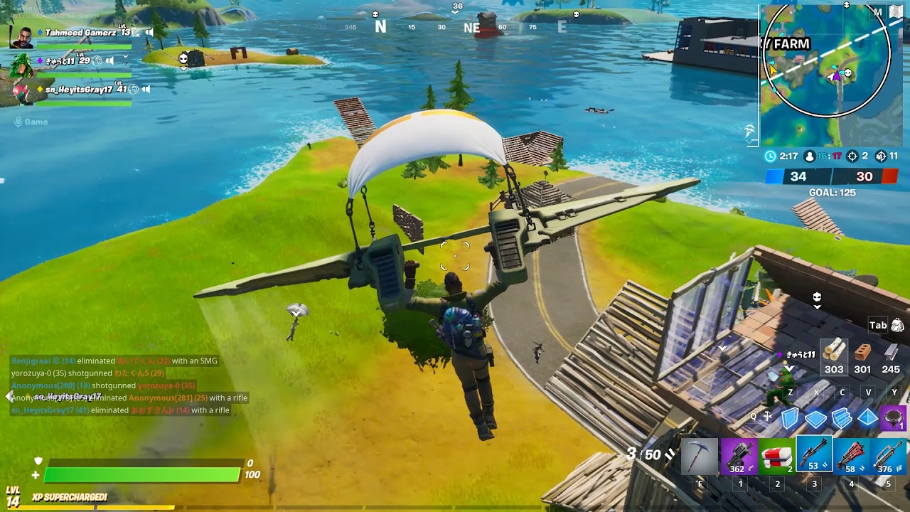 Team rumble fortnite gameplay - YouTube