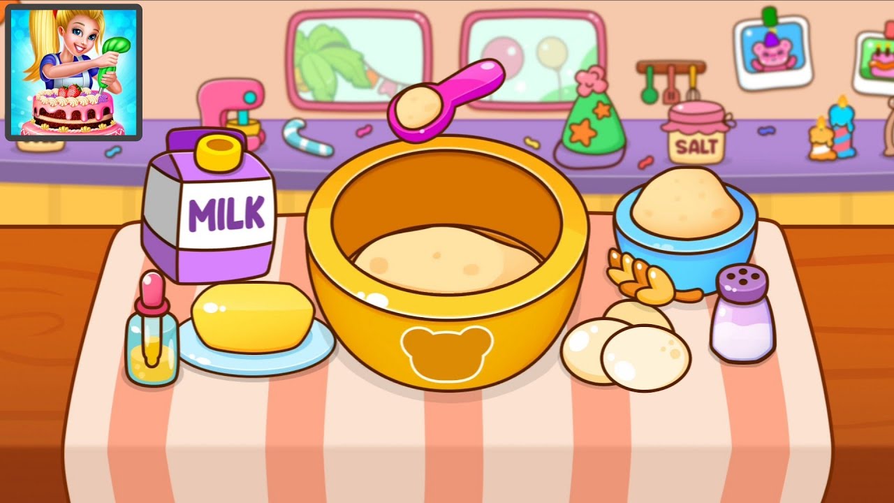 Birthday Cake Maker Game 🎂 | Fun Cake Decorating & Baking for Kids 🍰 ...