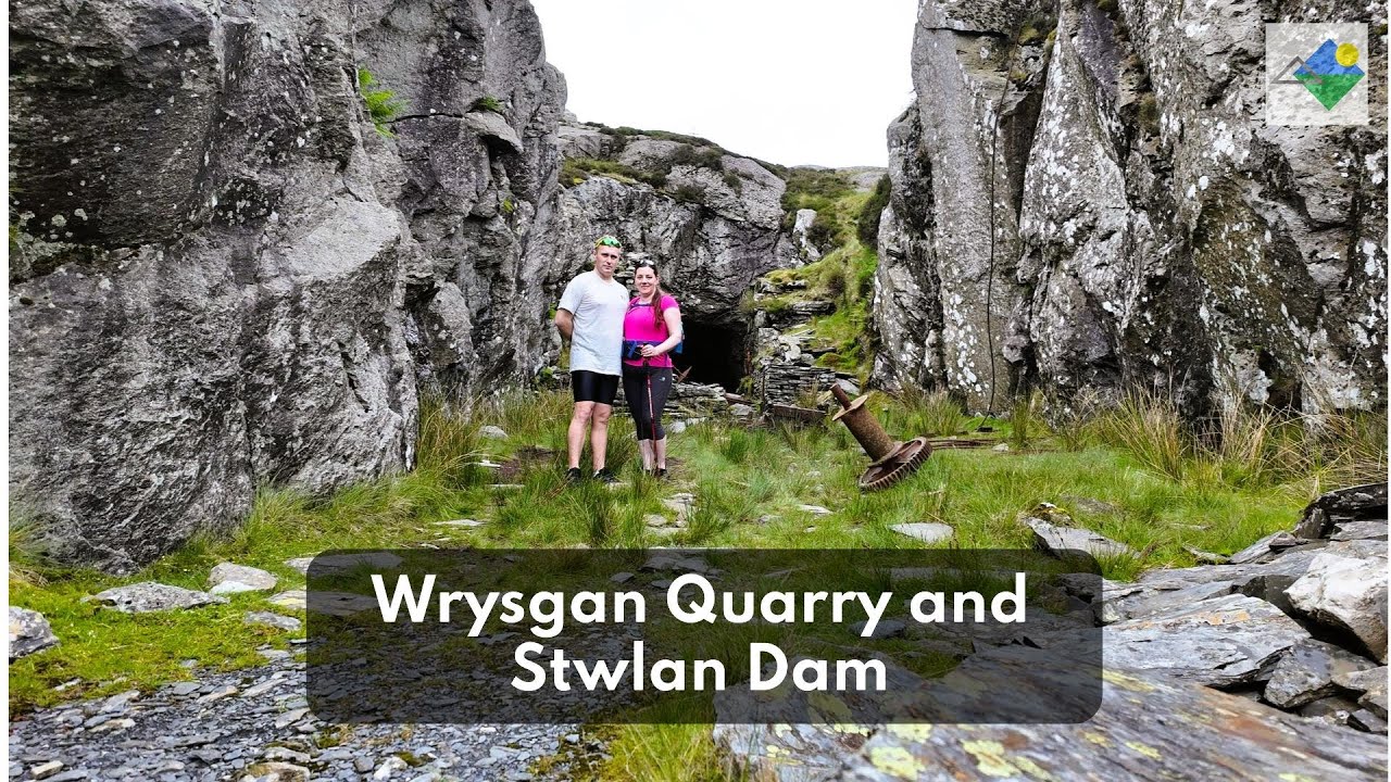 On the Slate Trail at Blaenau Ffestiniog - Abandoned Wrysgan Quarry and ...