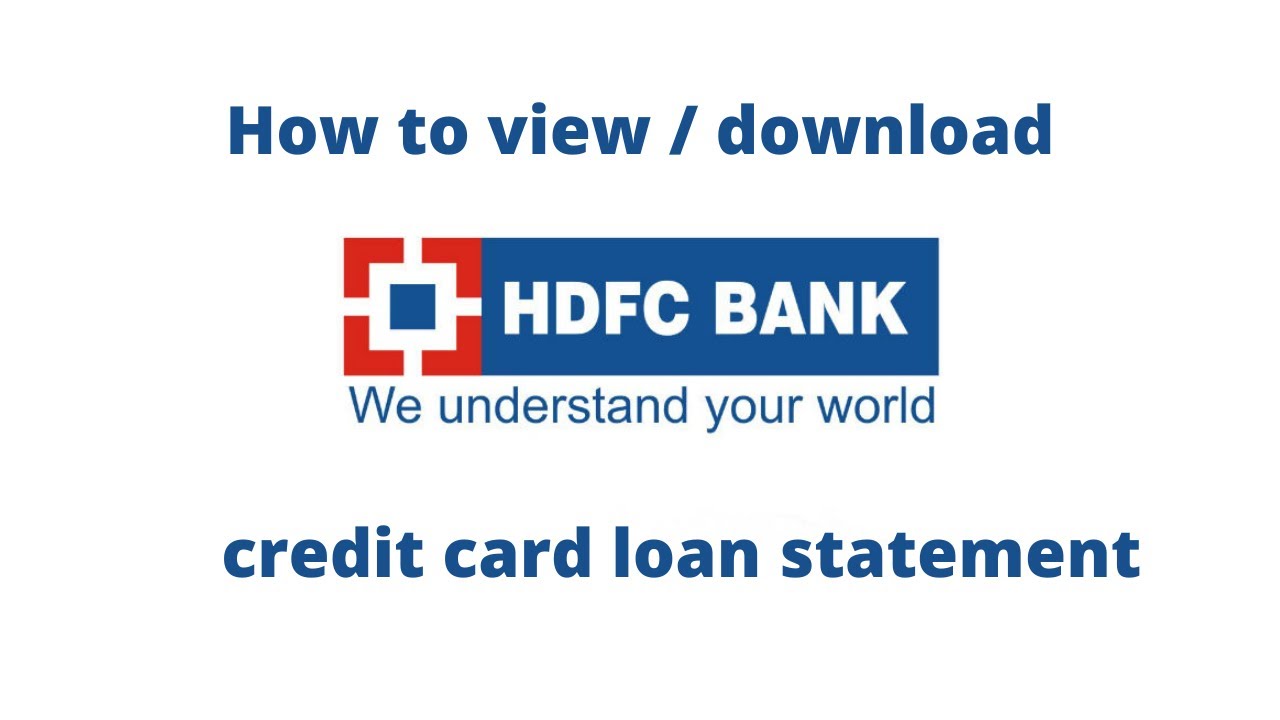 How To Check Hdfc Credit Card Emi Loan Details YouTube how-to-check-hdfc-credit-card-emi-loan-details-youtube