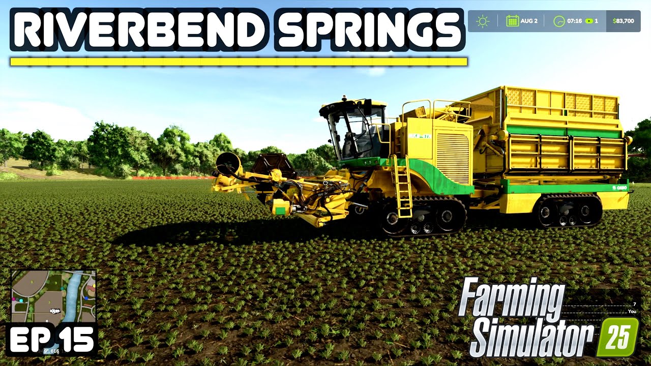 WHY SPINACH IS THE BEST VEGETABLE! | FS25 Riverbend Springs Ep 15 ...