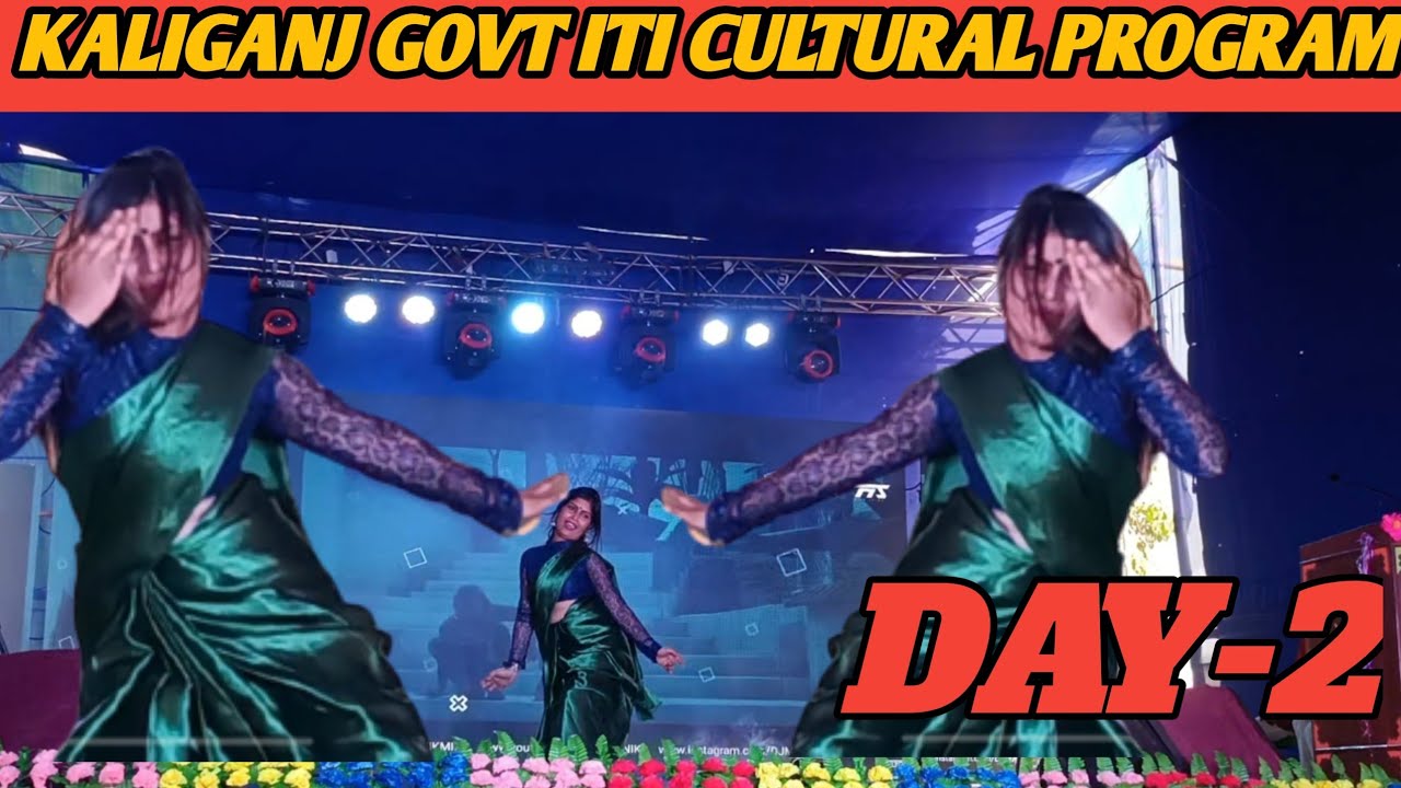 Day-2 Kaliganj govt iti college Program।। Dance perfomed by Shabnur (civil student)#college ...