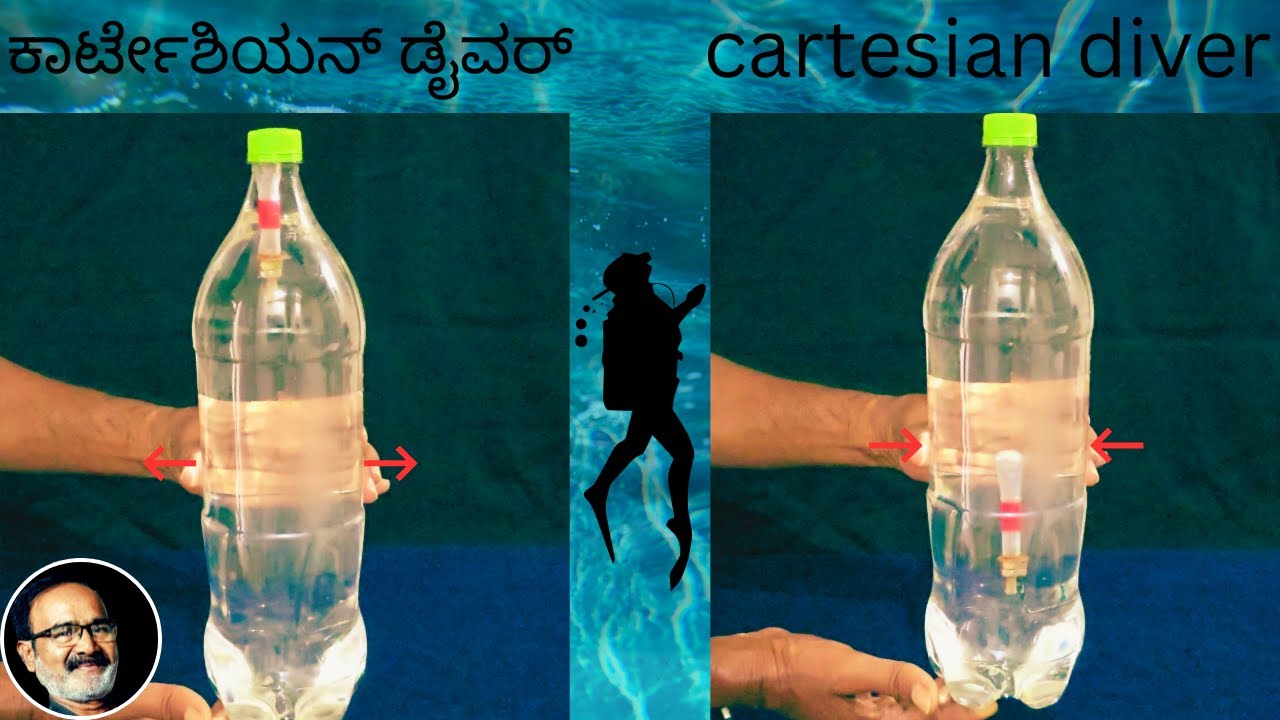 ಕಾರ್ಟೇಶಿಯನ್ ಡೈವರ್ cartesian diver - YouTube