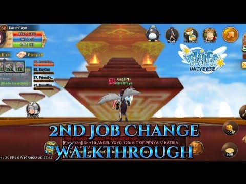 2nd Job Change Walkthrough- Flyff Universe - YouTube