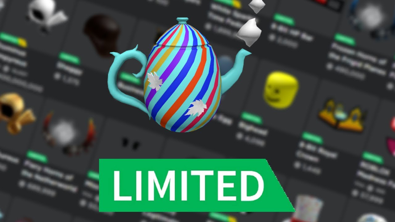 NEW LIMITED IN ROBLOX! - YouTube