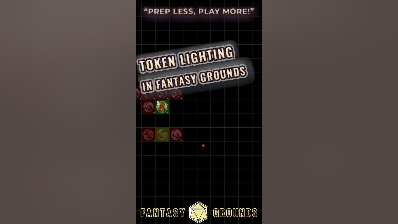Token Lighting in Fantasy Grounds #fantasygrounds #vtt #tabletoprpg - YouTube