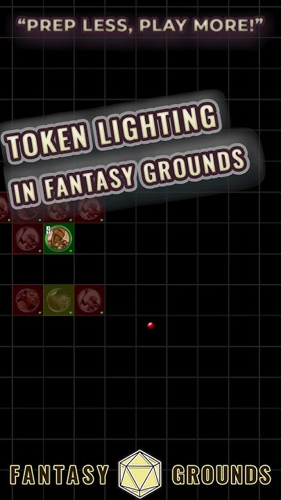 Token Lighting in Fantasy Grounds #fantasygrounds #vtt #tabletoprpg - YouTube