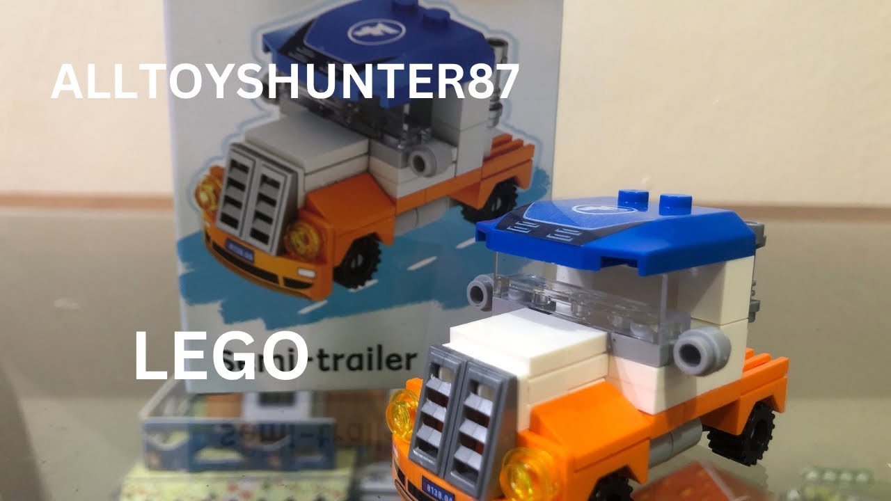 Build Speed Lego Joyit Semi-Trailer Truck 57PCS - YouTube