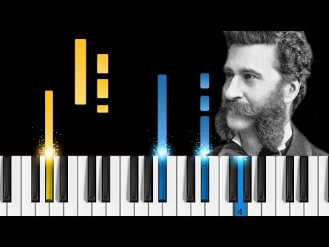 Johann Strauss - The Blue Danube - Piano Tutorial - Waltz Op. 314