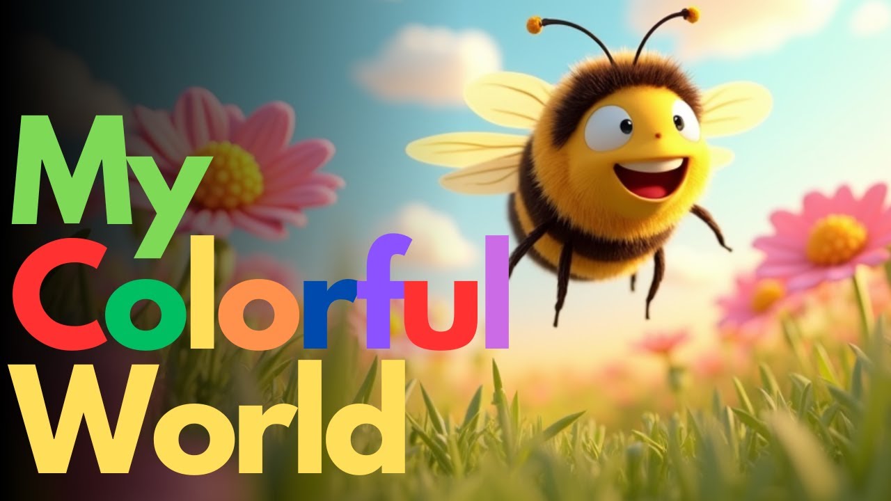 My Colorful World - Fun Kids' Song About Colors! - YouTube