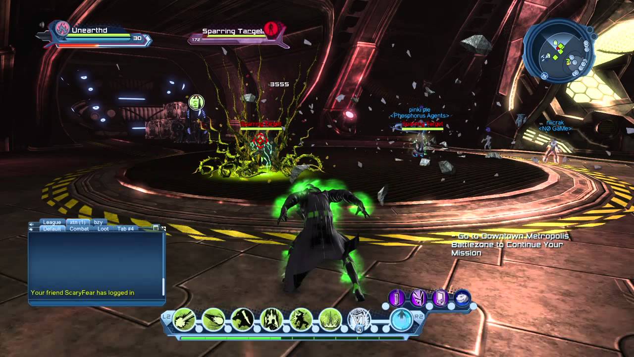 DCUO: Nature Dps Clipping- savage plants! - YouTube