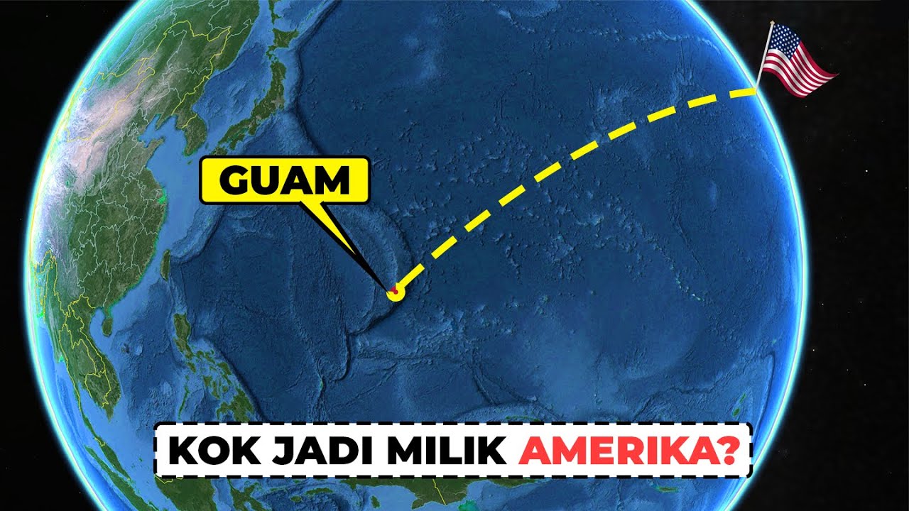 Guam! Wilayah Amerika yang terletak jauh di Samudra Pasifik - YouTube