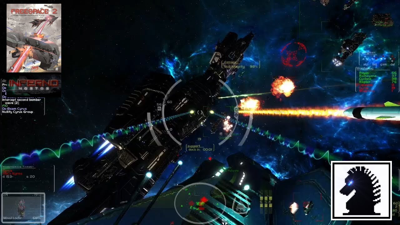 PC FreeSpace 2 - Inferno - Act I #11: The Gates of Babylon - YouTube