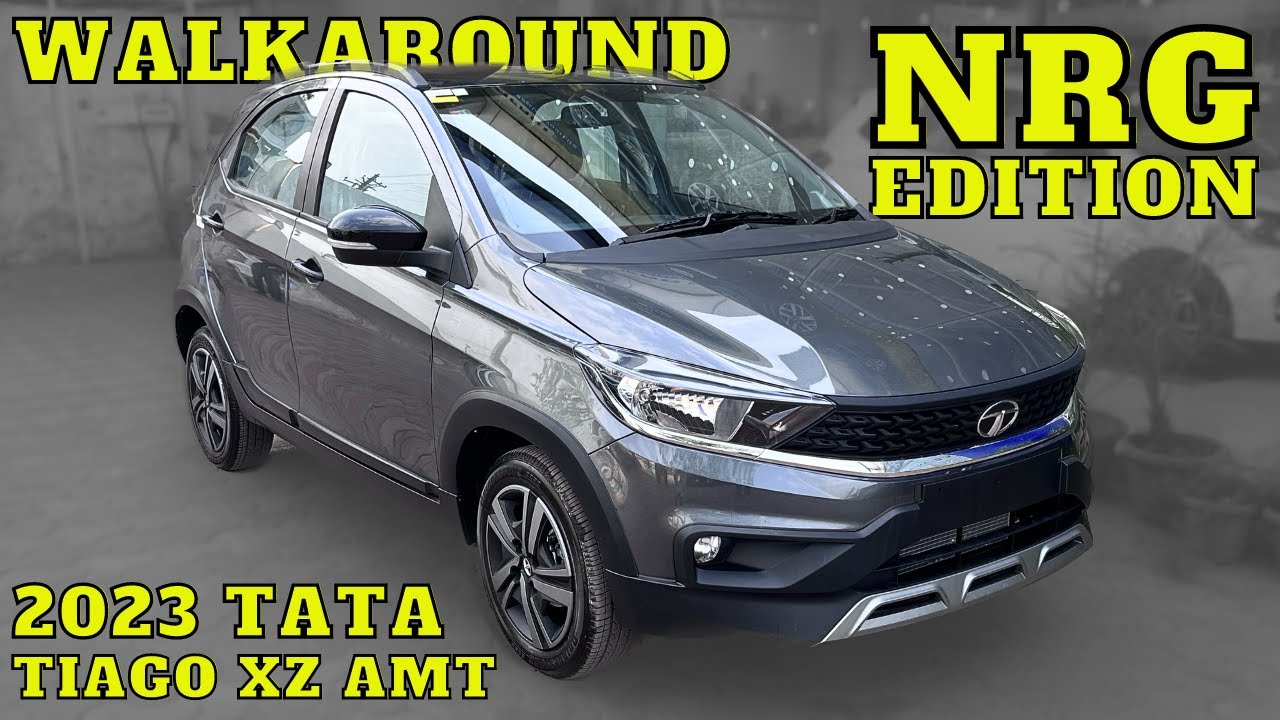 MUSCLUAR Tiago - 2023 Tata Tiago NRG XZ AMT REVIEW - YouTube