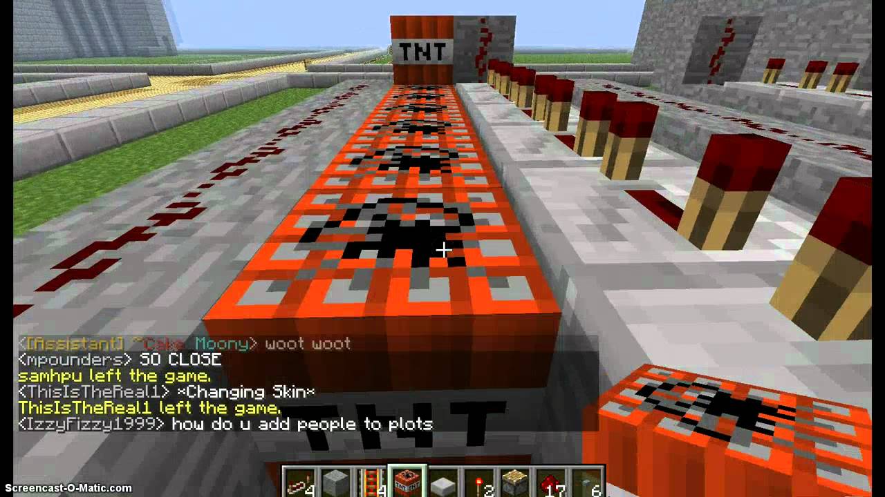 Minecraft: How to make a canon/catapult - YouTube