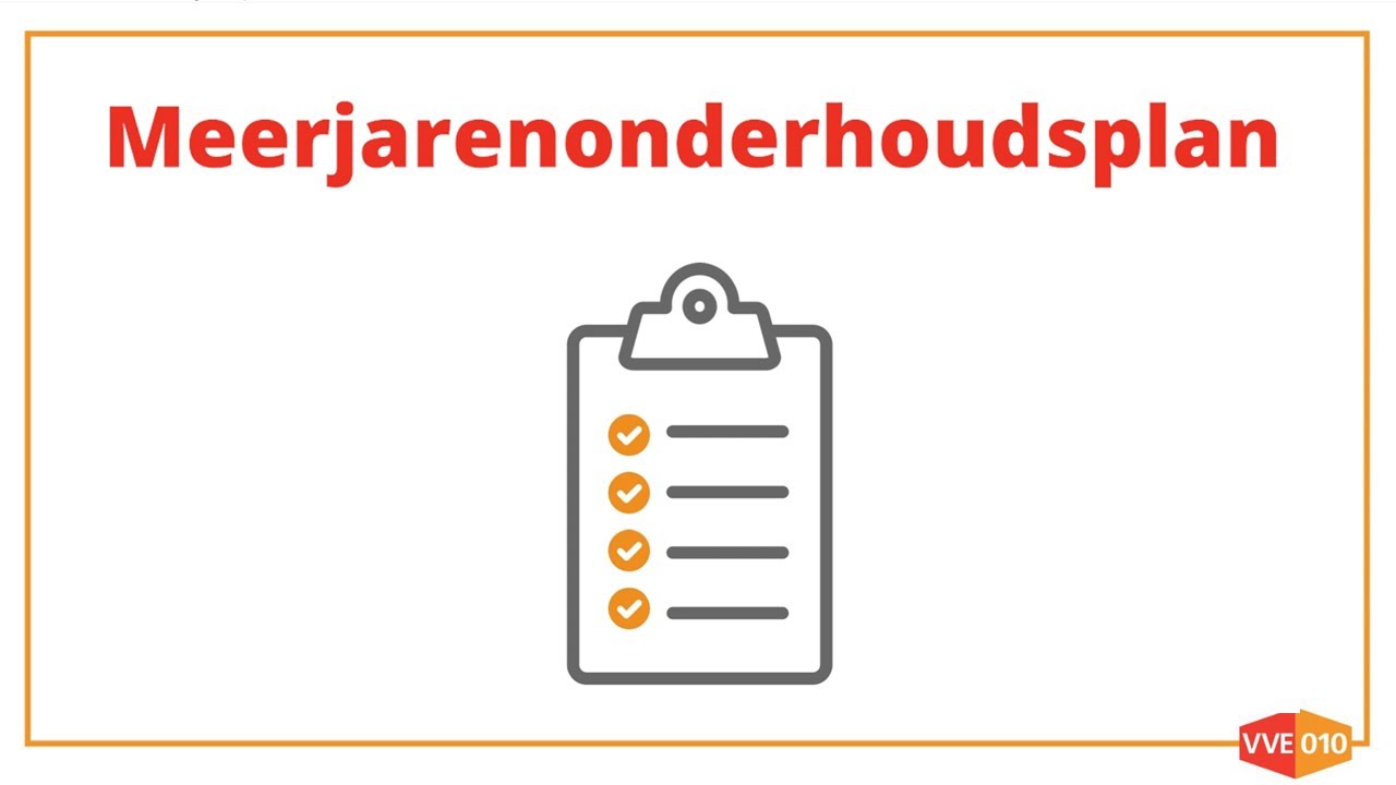 MJOP, het meerjarenonderhoudsplan | VVE 010 - YouTube