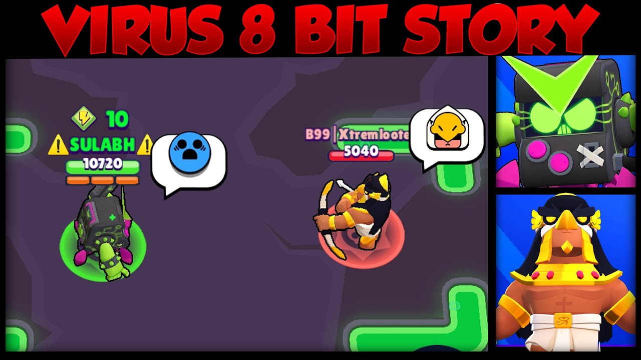 The Story Of Virus 8-Bit The Finale | Brawl Stars Story Time | Cosmic ...