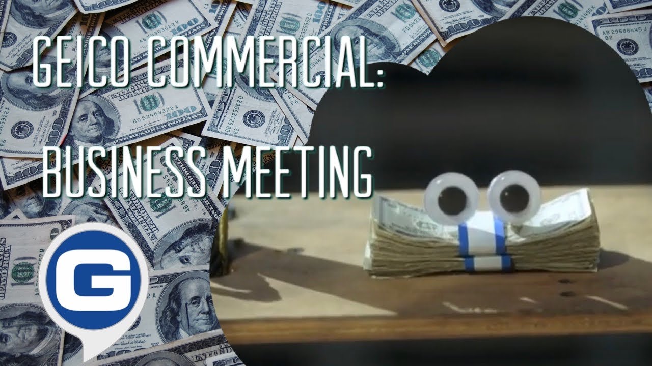 GEICO KASH Commercial - Business Meeting 💵📉 (2009) - YouTube