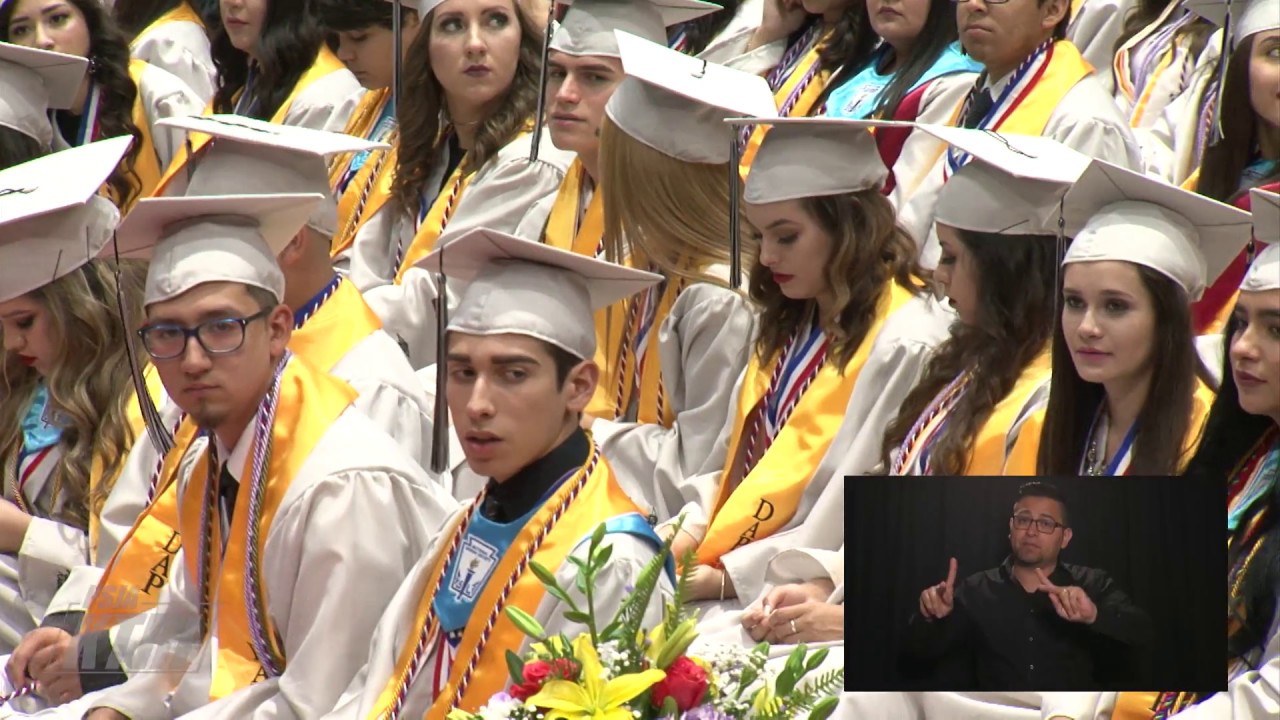 PSJA North ECHS Commencement Ceremony 2017 - YouTube