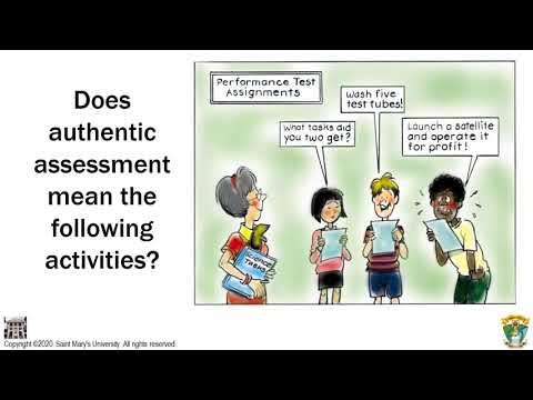 Lesson 2 - Authentic Assessment - YouTube