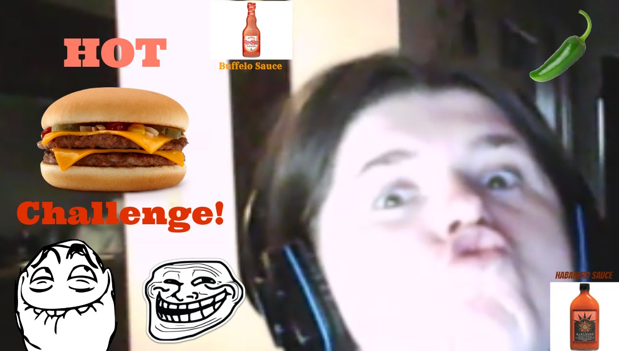 HOT BURGER CHALLENGE! - Hot stuff people! Funny faces and laughs - YouTube