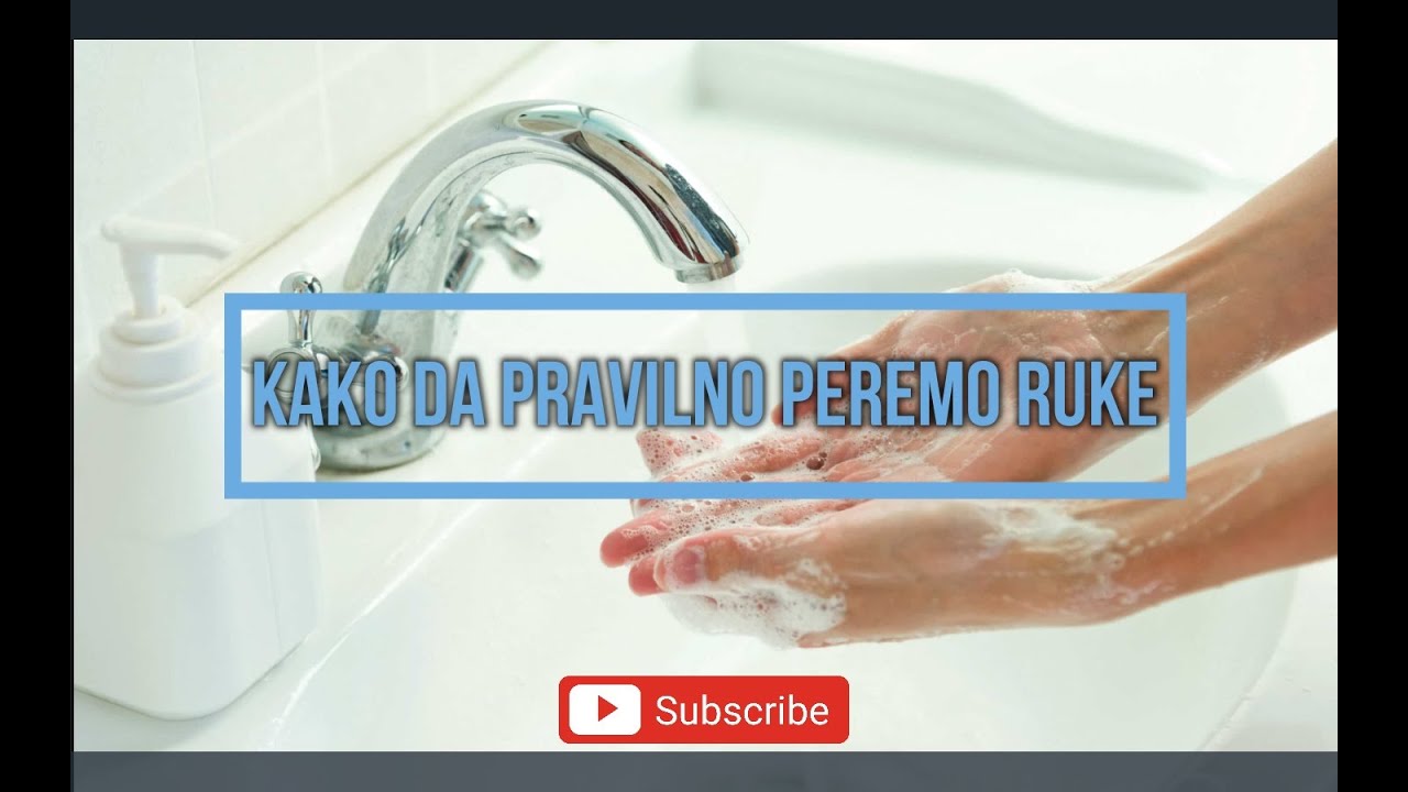 Pravilno pranje RUKU - YouTube