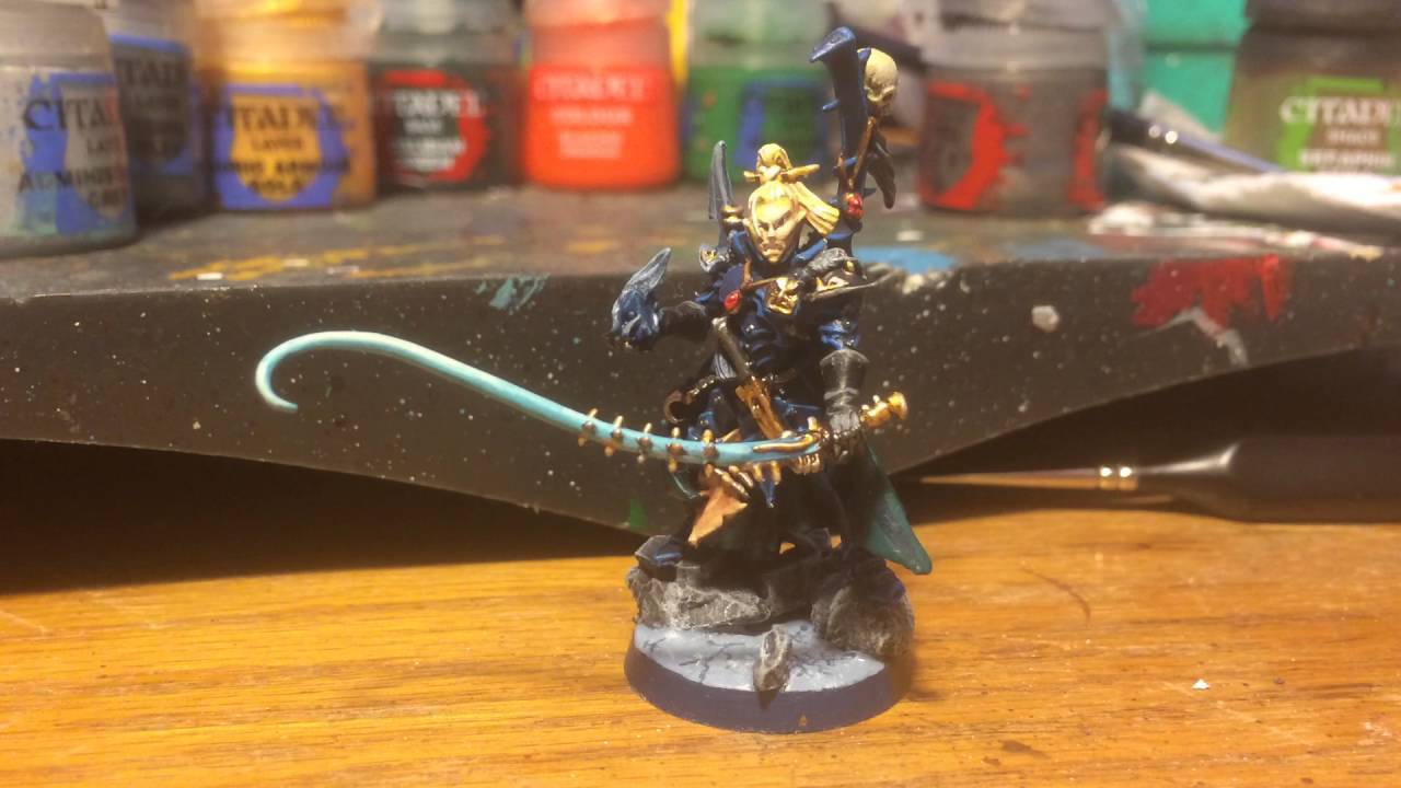 Conversion Corner, Dark Eldar Archon, Warammer 40k - YouTube