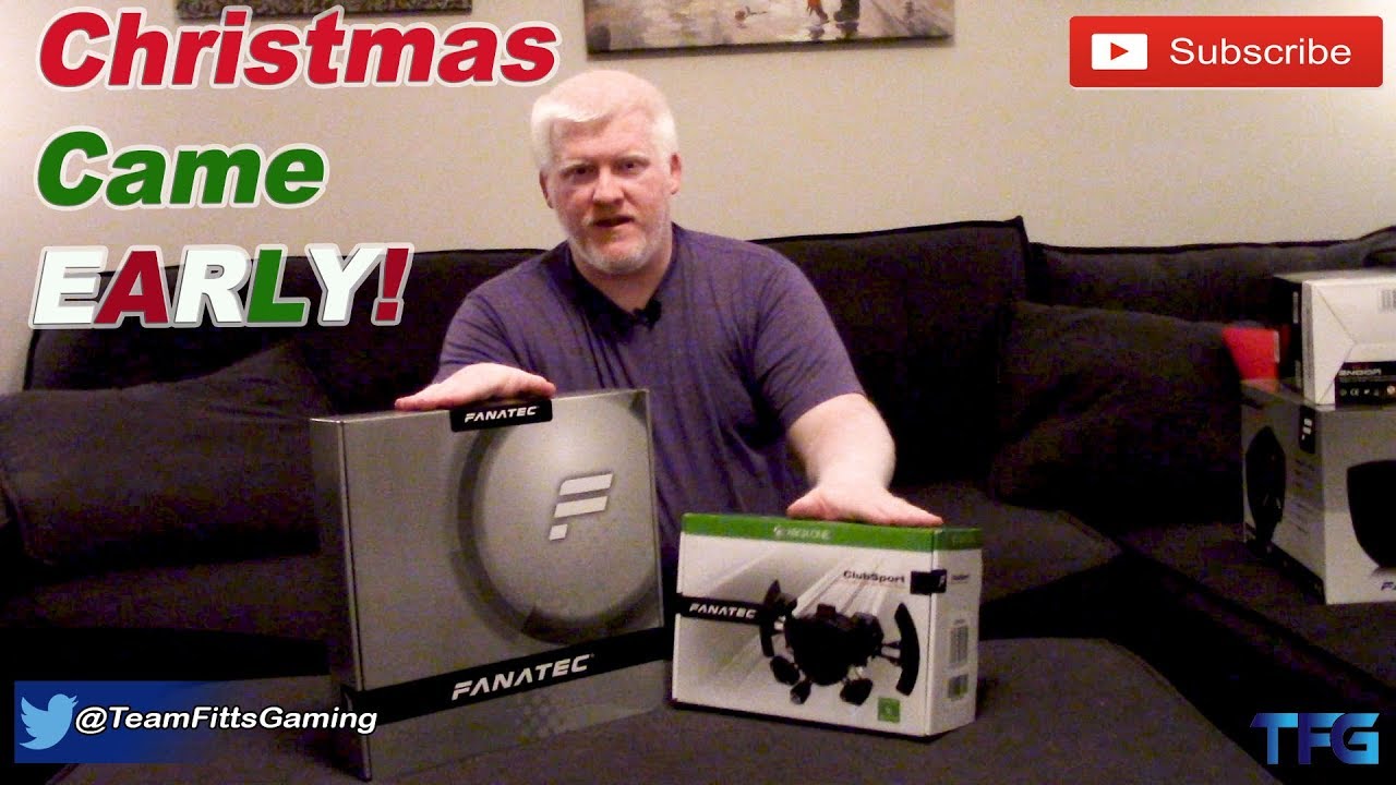 Fanatec Oval Wheel and Universal Hub Unboxing - YouTube